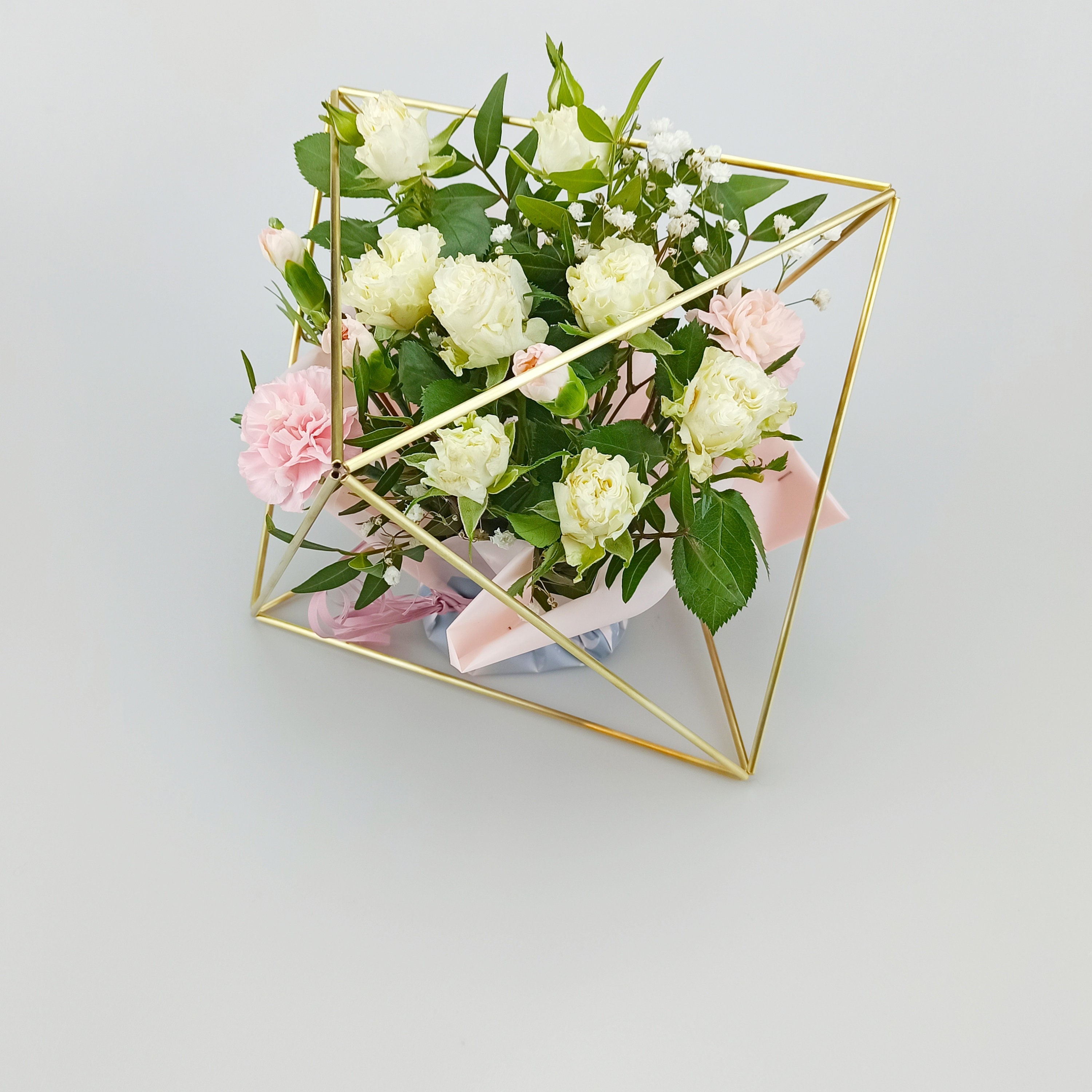 Geometric Wedding Centerpiece, D8 Table Décor, Octahedron Center Piece ...