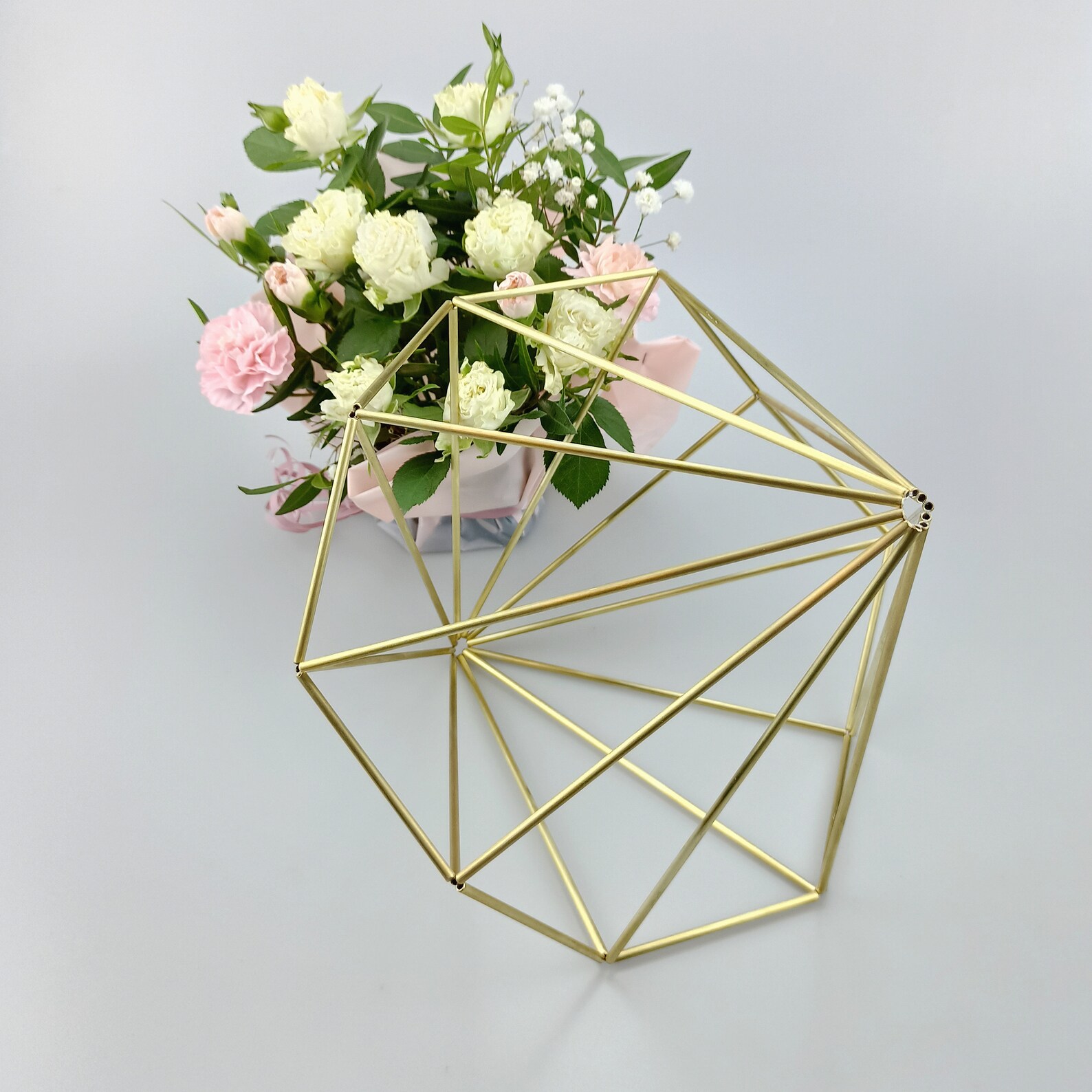 Diamond Desk Decor Geometric Table Centerpiece Modern - Etsy