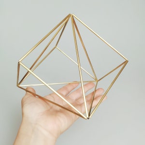 Wedding Centerpiece, Geometric Centerpiece, Pyramide Table Decor ...