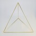 Pyramid Wedding Centerpiece Geometric Table Decor Table - Etsy
