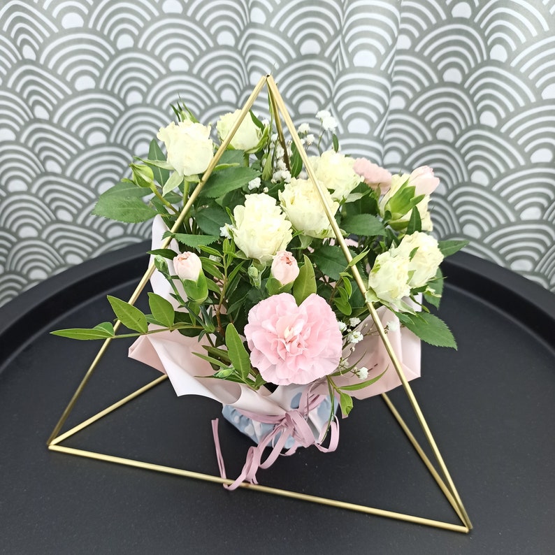 Pyramid Wedding Centerpiece Geometric Table Decor Table - Etsy