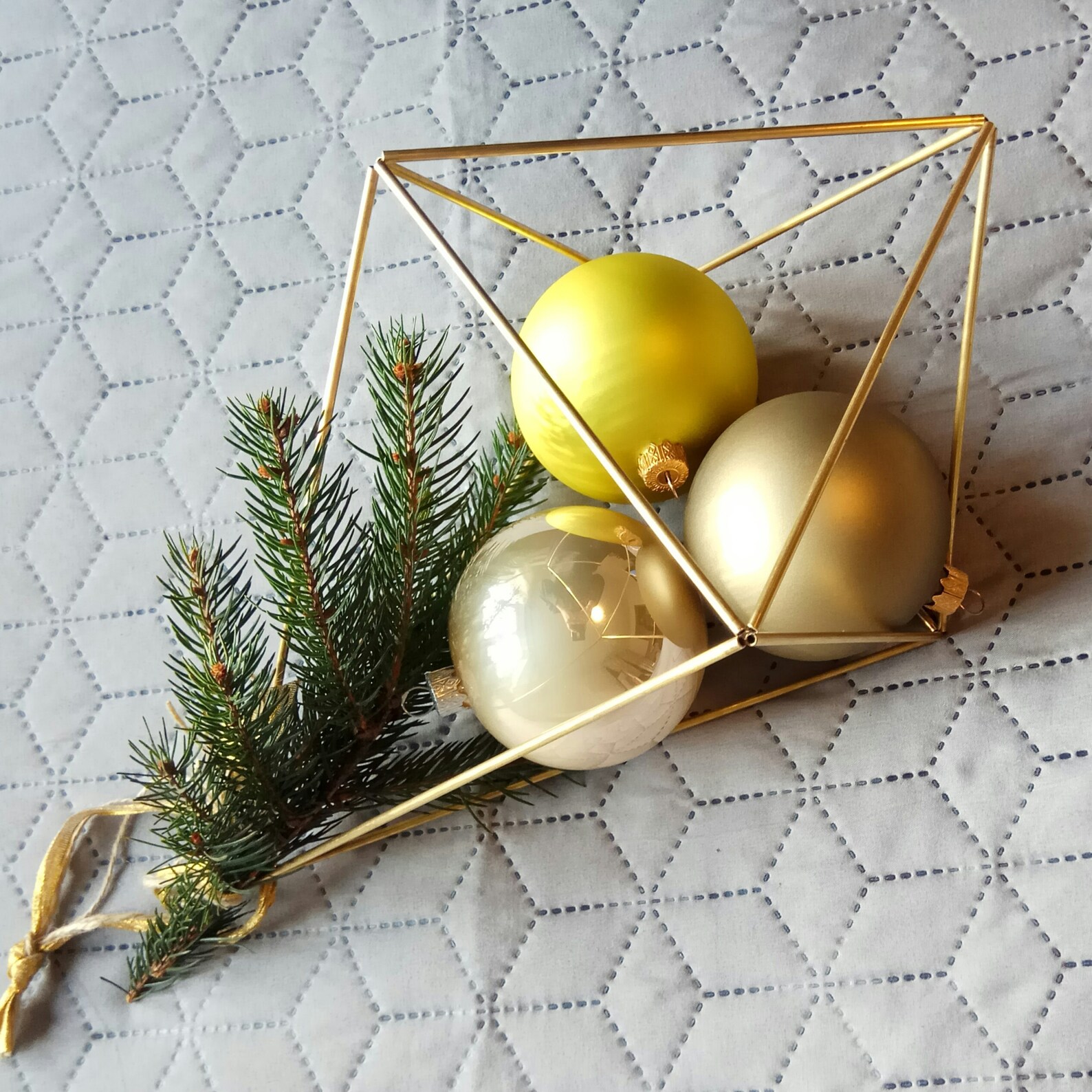 Wedding Hanging Decoration, Pendant Flower Holder, Geometric Wedding ...