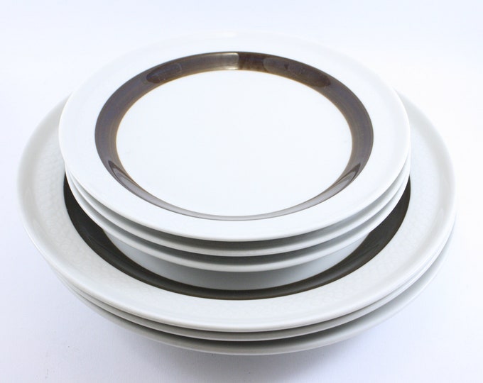 Set of 6 Swedish Rörstrand FORMA Plates, Designed by Olle Alberius ...