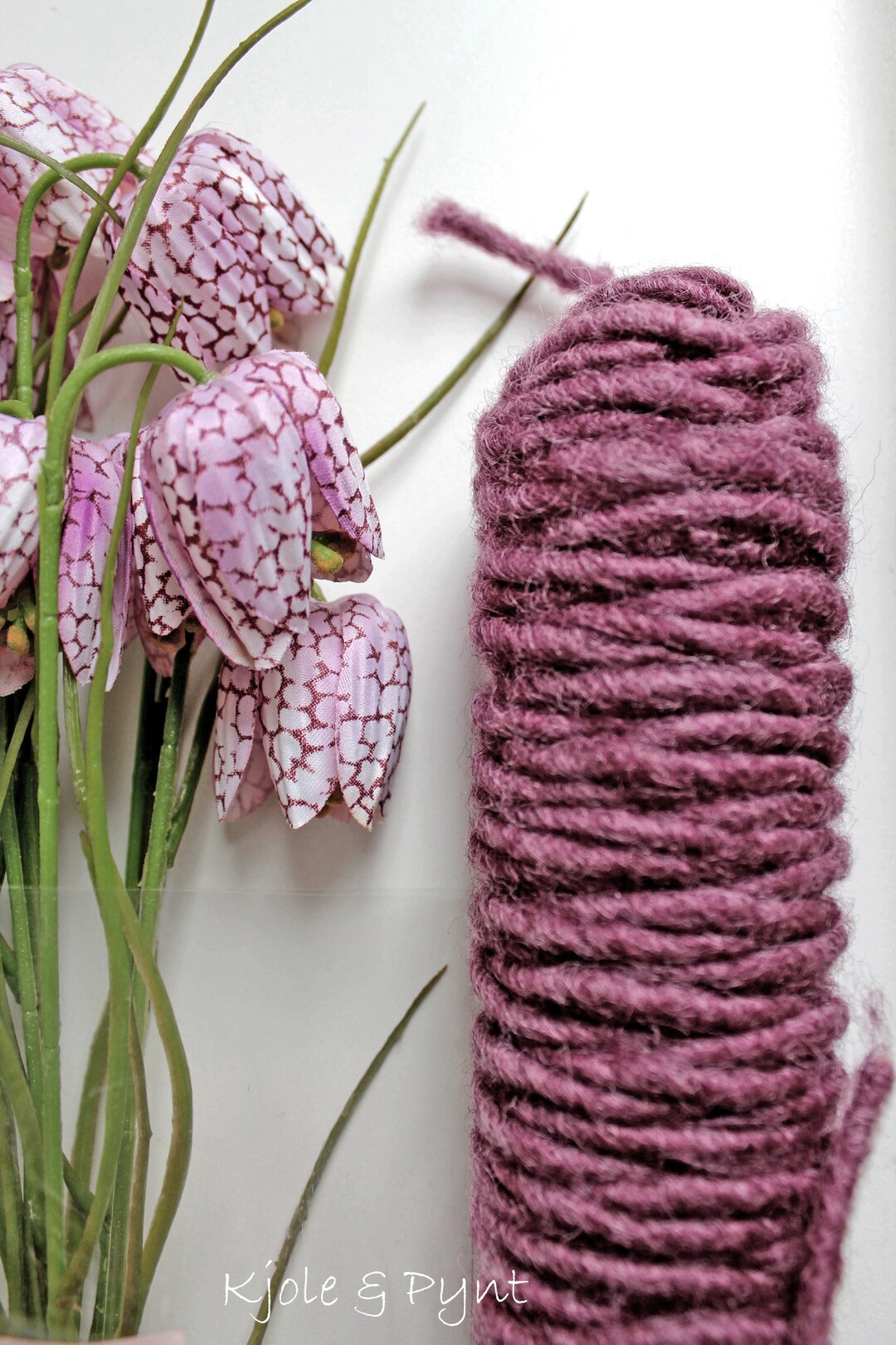 Felt Cord 3-5 Mm Wick Thread Felt Cord Berry Red Purple VL17 Felt Tape ...