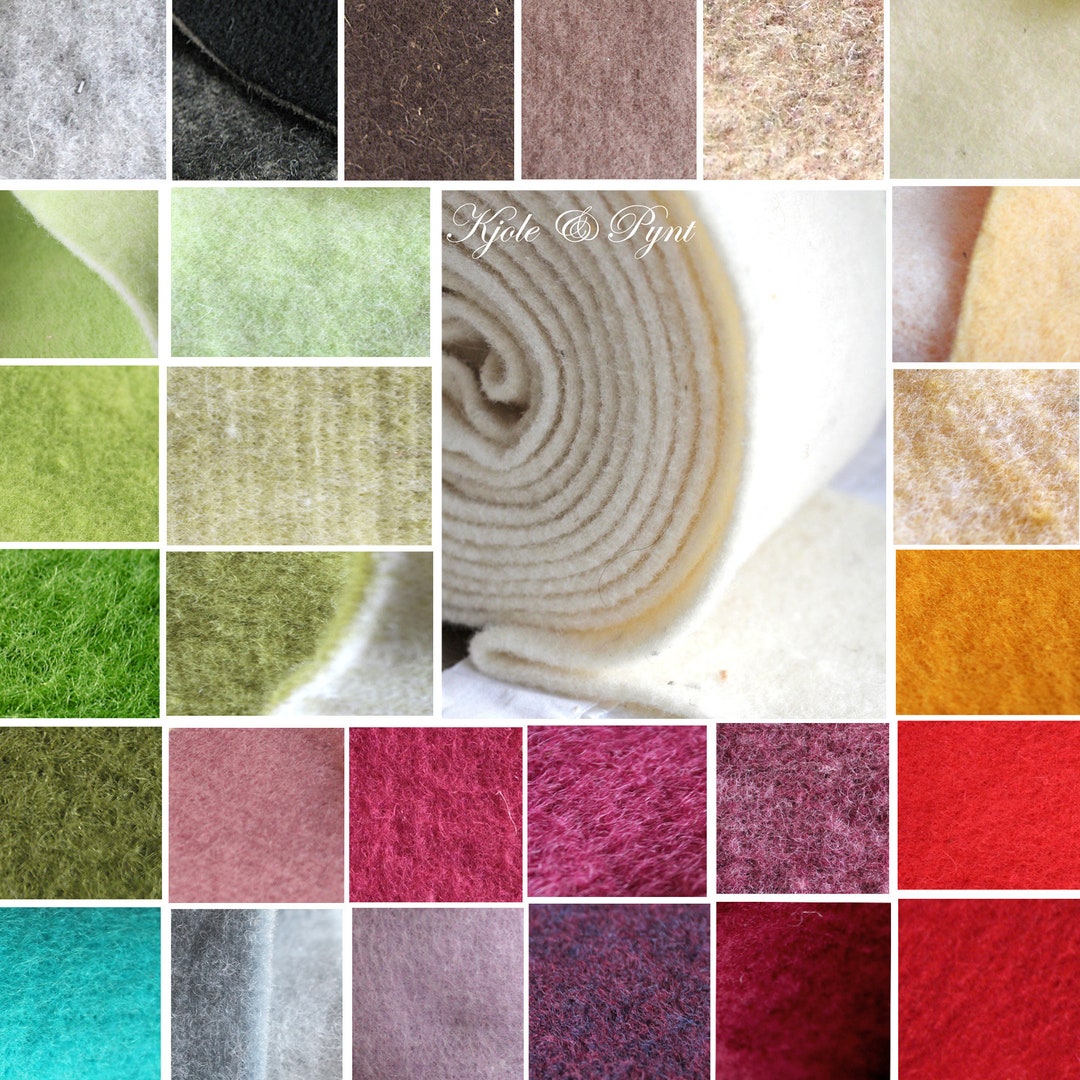 Soft Pot Band 3.90eur/meter 15 Cm Wide 4 Mm Thick Wool Fleece Wool Felt ...