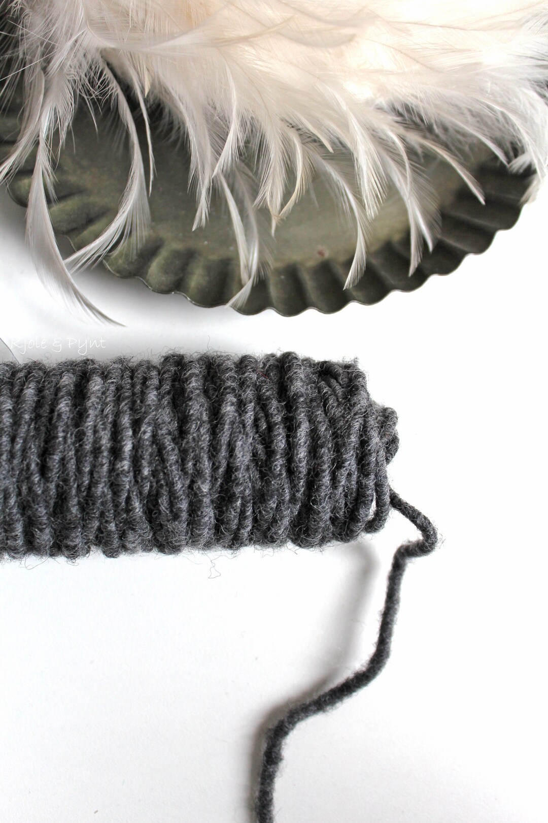 0.45 Euros/meter 5 M Felt Cord Wick Thread Felt Cord Dark Gray - Etsy