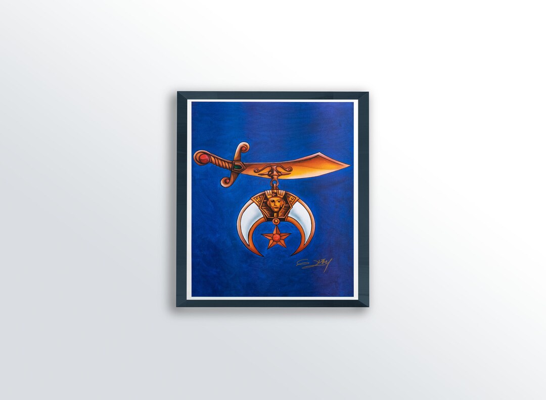 Mason Sword by Gerald Ivey, Art Poster Print for Wall, Home Decor by US ...