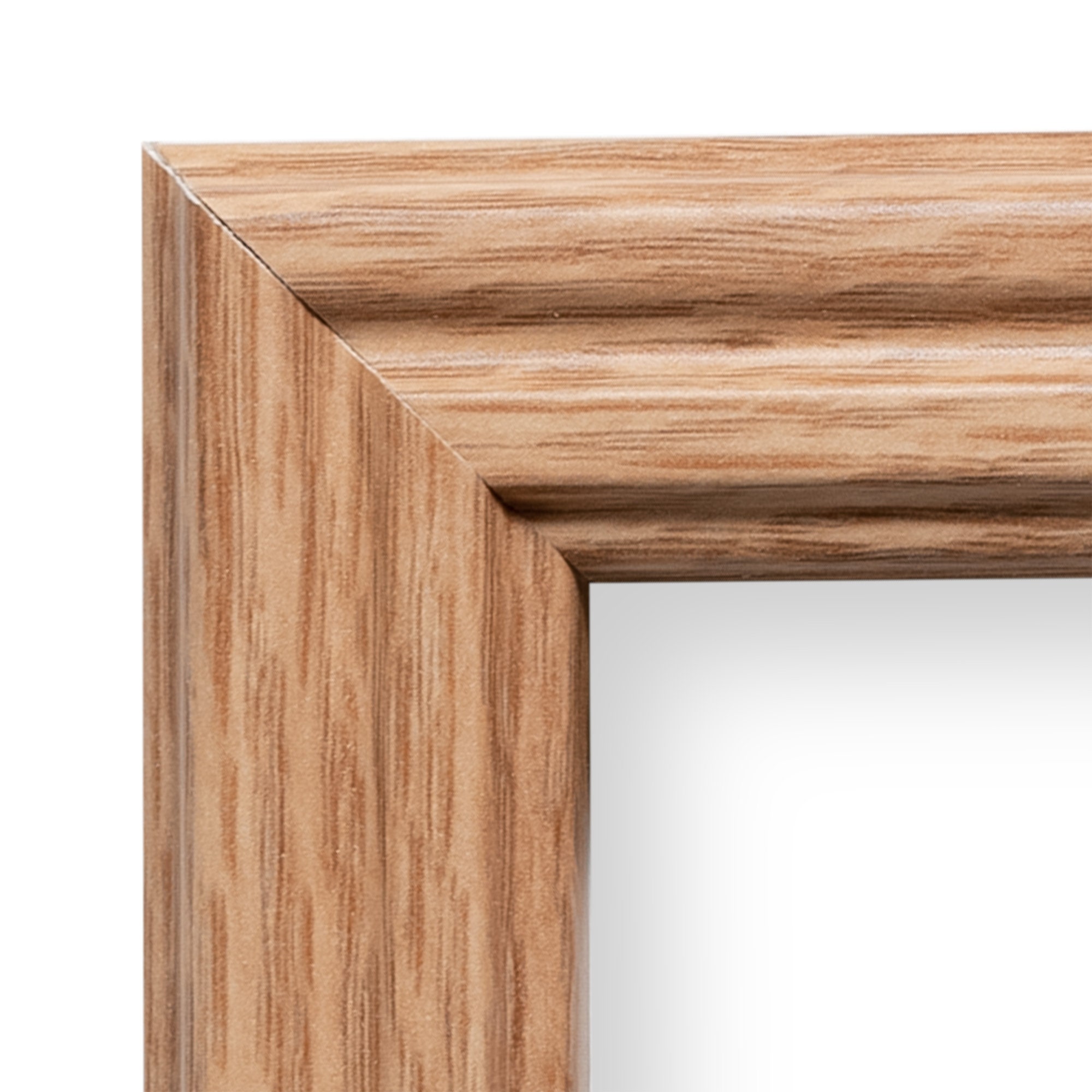 Wooden Oak Style Picture Frame Classic Light Solid Poplar Wood Frames ...