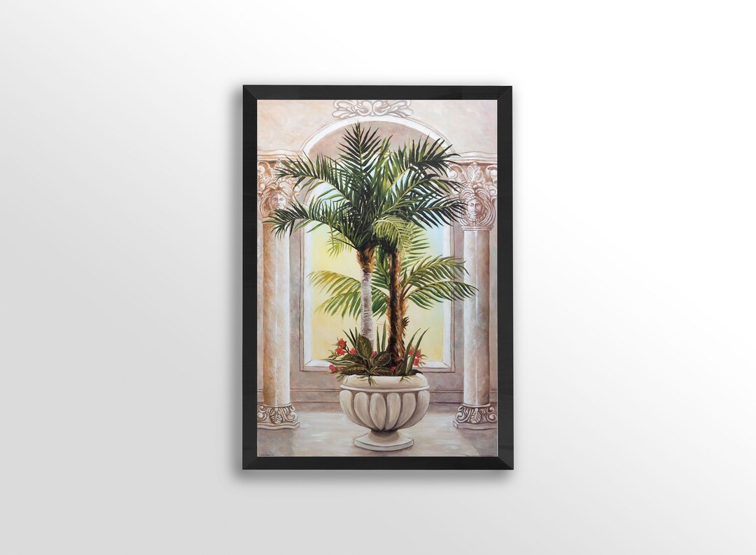 Palm II by Katherine Roundtree, Art Poster Print for Wall, Home Decor ...