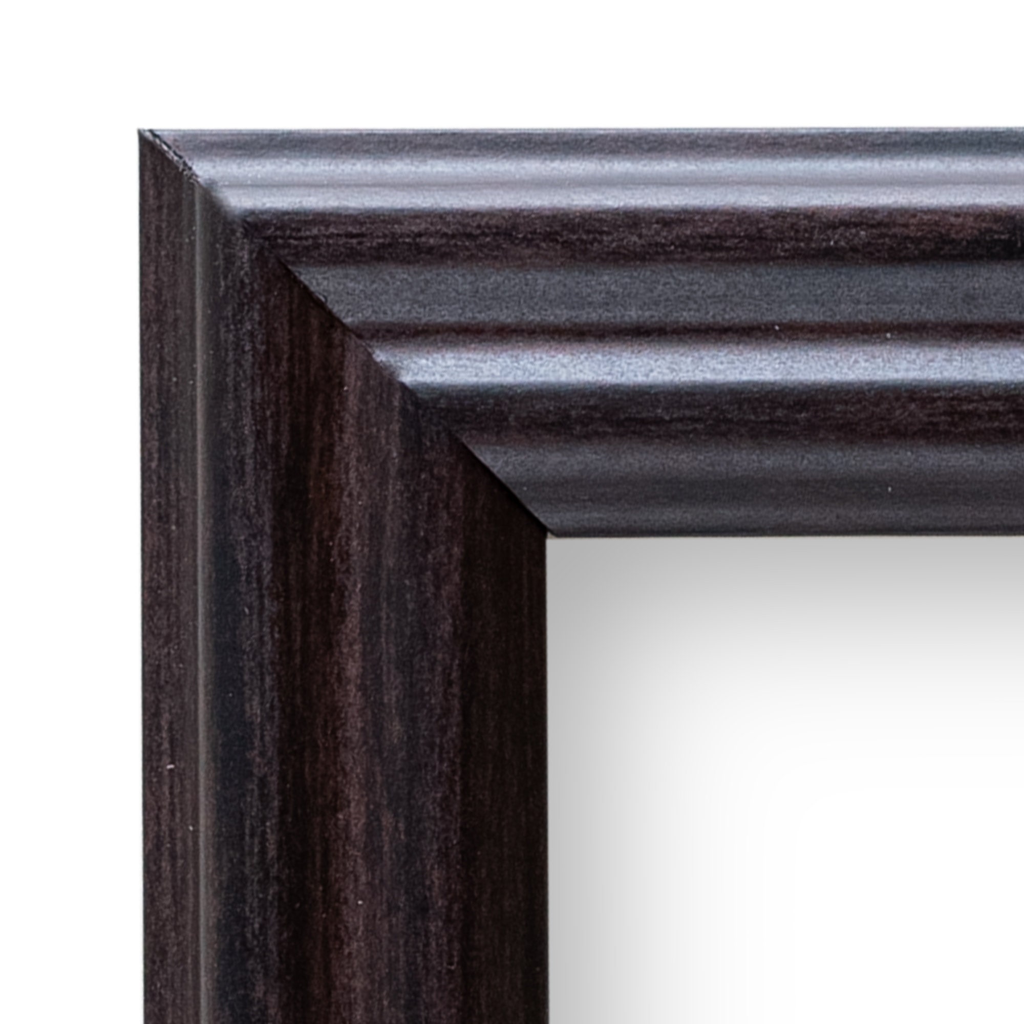 Coffee Brown Picture Frame .75 Inch Dark Brown Solid Wood Art Frame ...