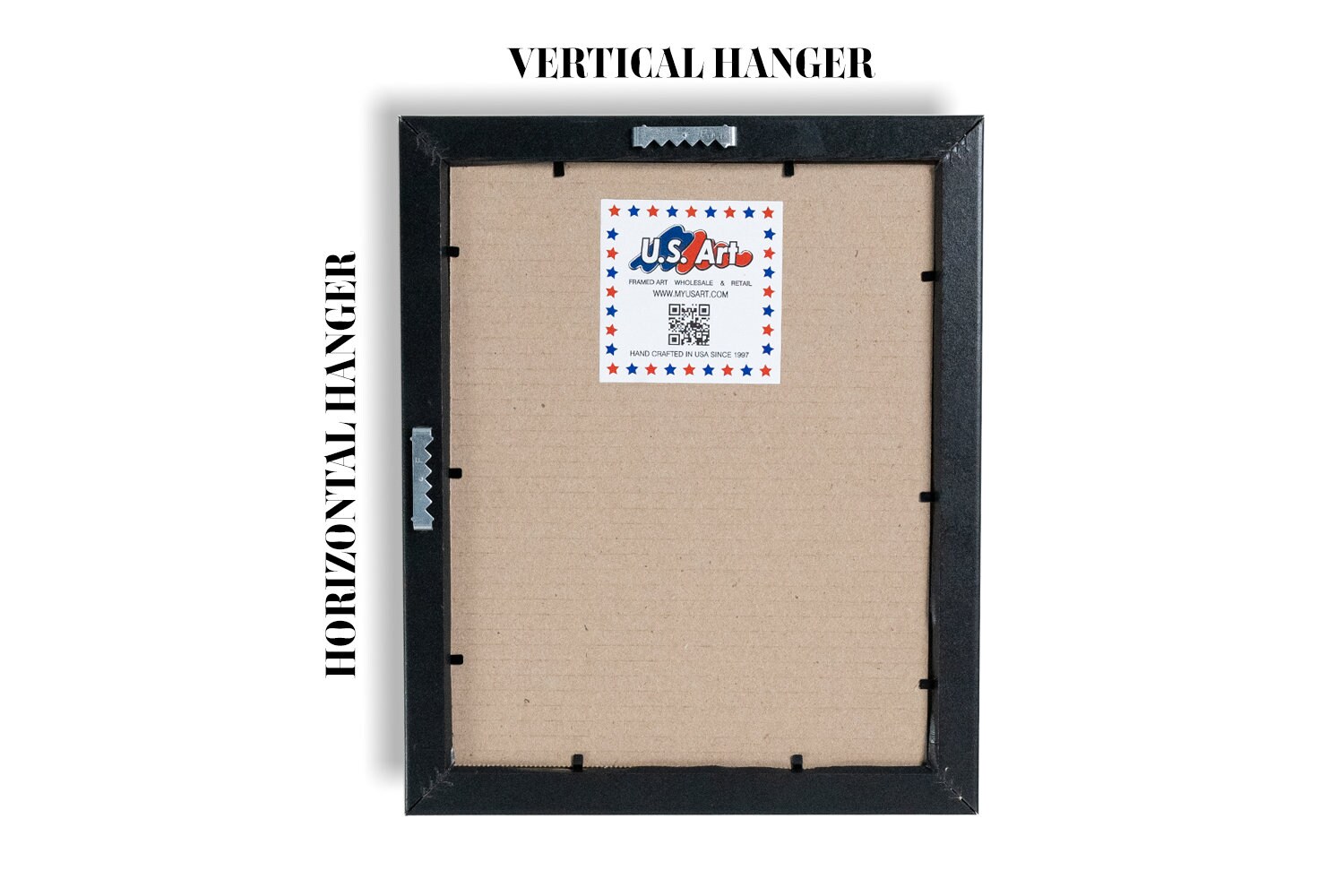 Custom DIY Unfinished Solid Wood Picture Frame for Wall, 1 Inch Flat ...