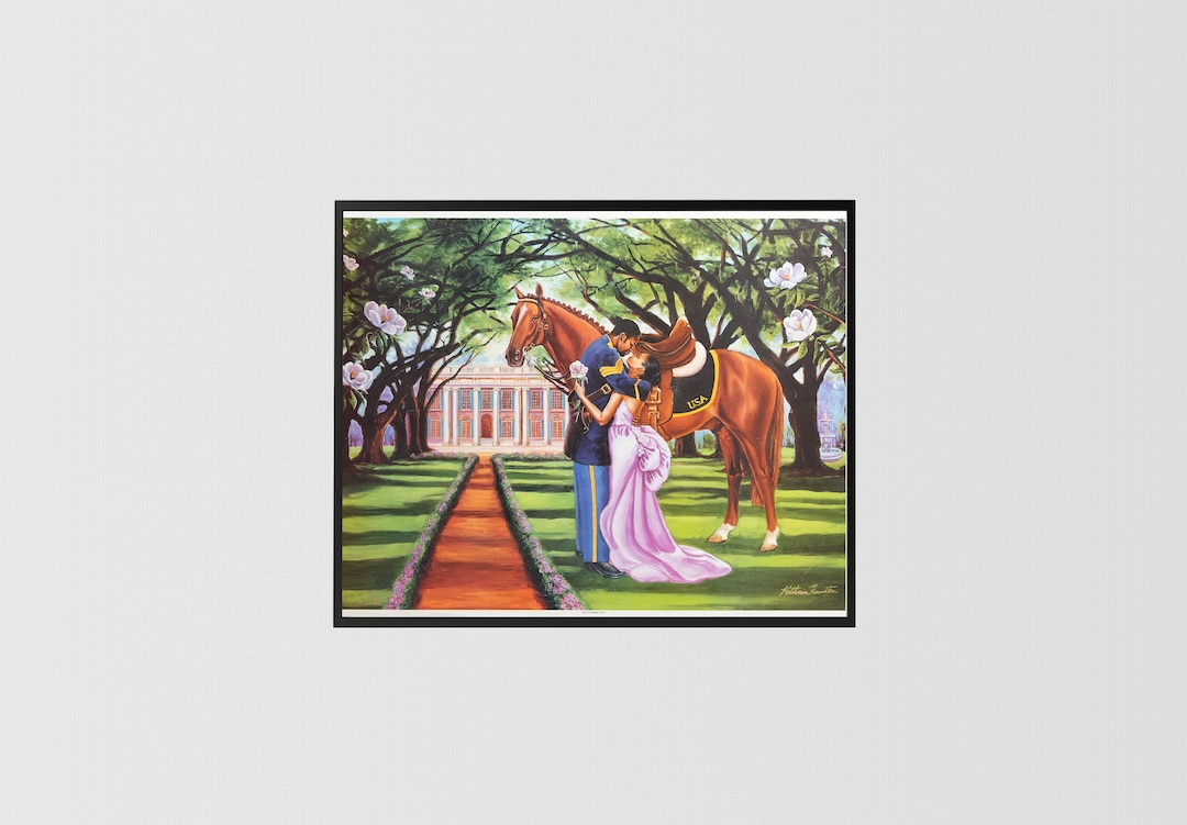 The Goodbye Kiss by Katherine Roundtree, Art Poster Print for Wall ...