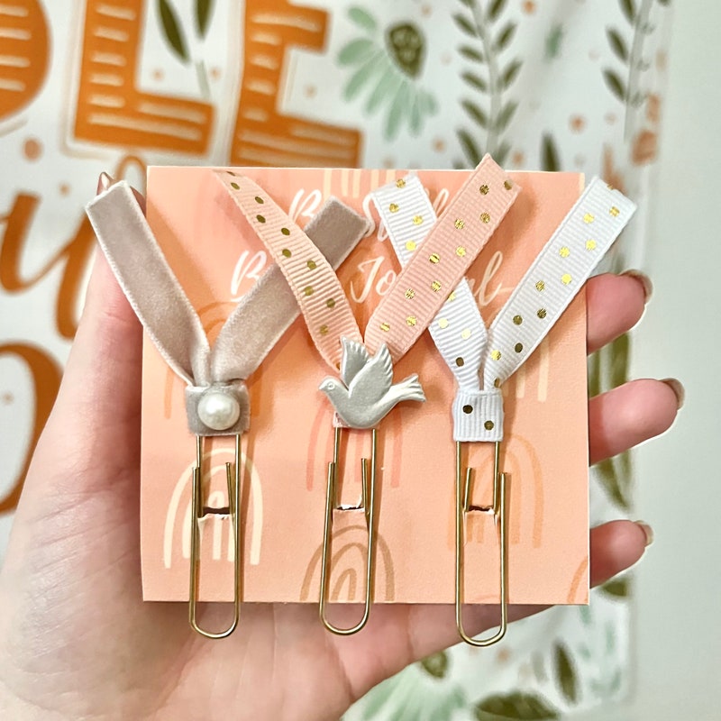 Ribbon Bookmark - Etsy