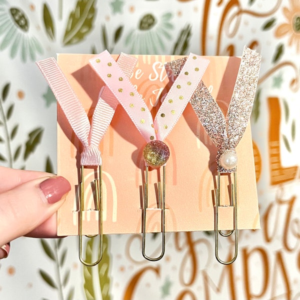 Ribbon Bookmark - Etsy