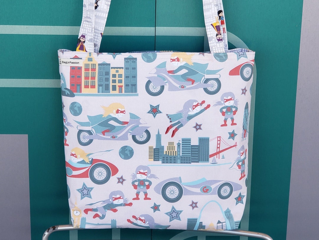 Female Superhero Bag. Courageous Girls Everywhere. - Etsy