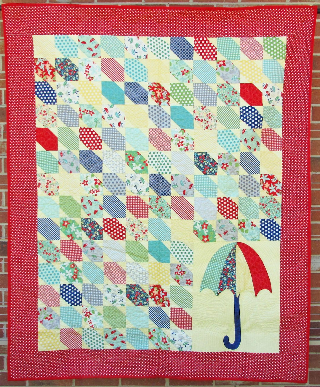 PDF Pattern - 'april Showers Quilt' - Instant Digital Download - Etsy