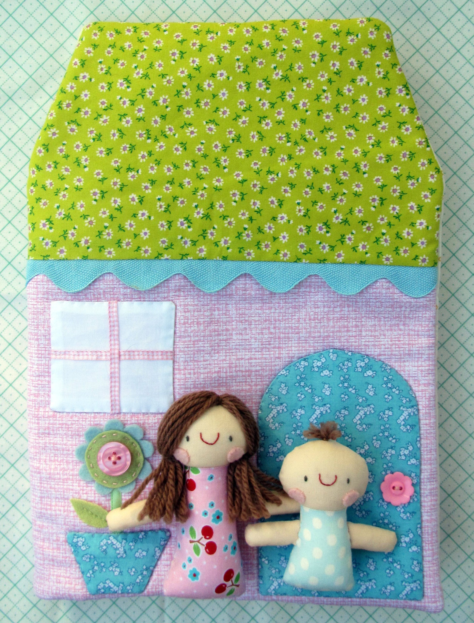 PDF Pattern - ' Happy House' - Instant Digital Download - Etsy