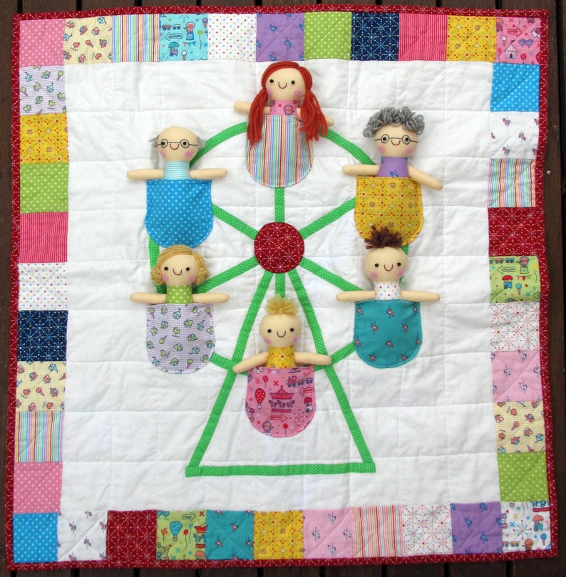PDF Pattern - ' the Ferris Wheel Family' - Instant Digital Download - Etsy