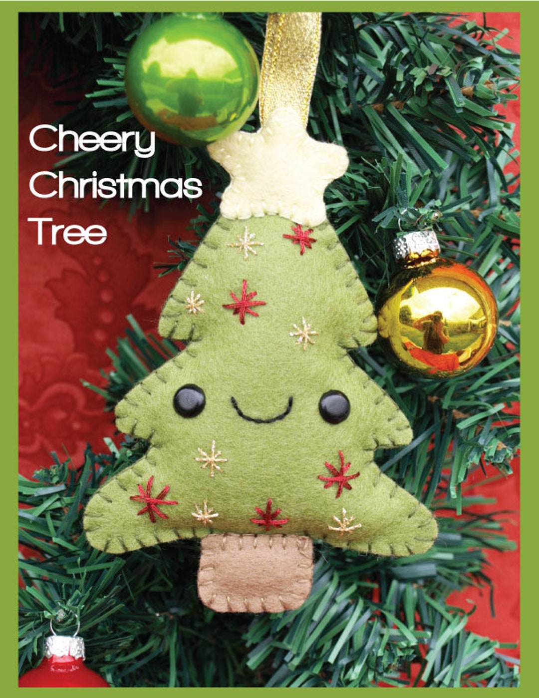 PDF Pattern - 'cheery Christmas Tree' - Instant Digital Download - Etsy