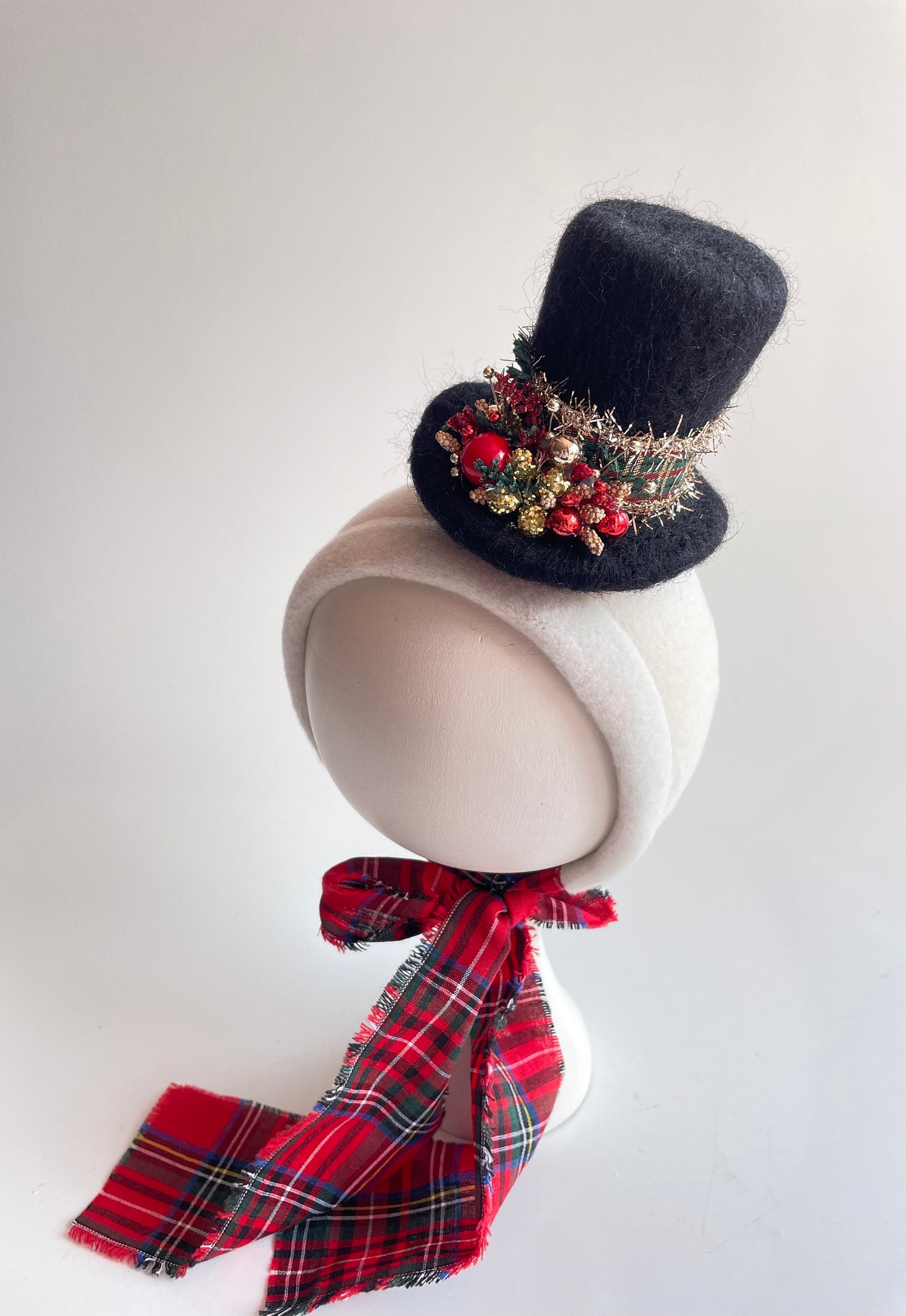 Christmas Snowman Hat Newborn Christmas Crown Newborn - Etsy