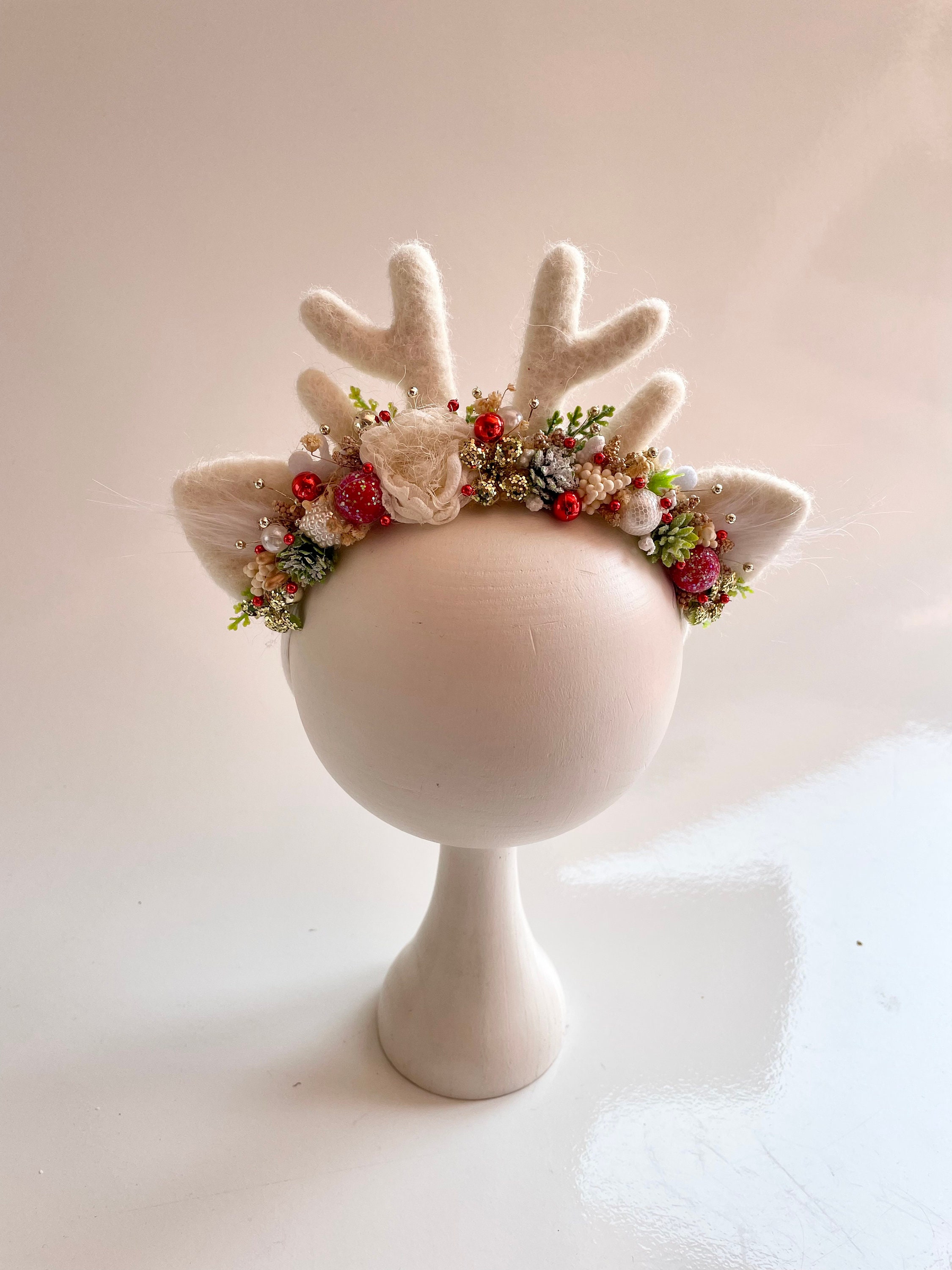 Christmas Crown Reindeer Headdress Christmas Gift Baby - Etsy