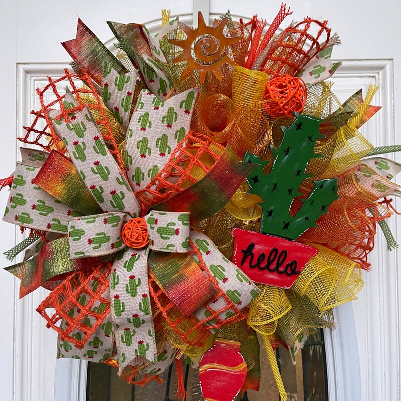 Cactus Wreath - Etsy