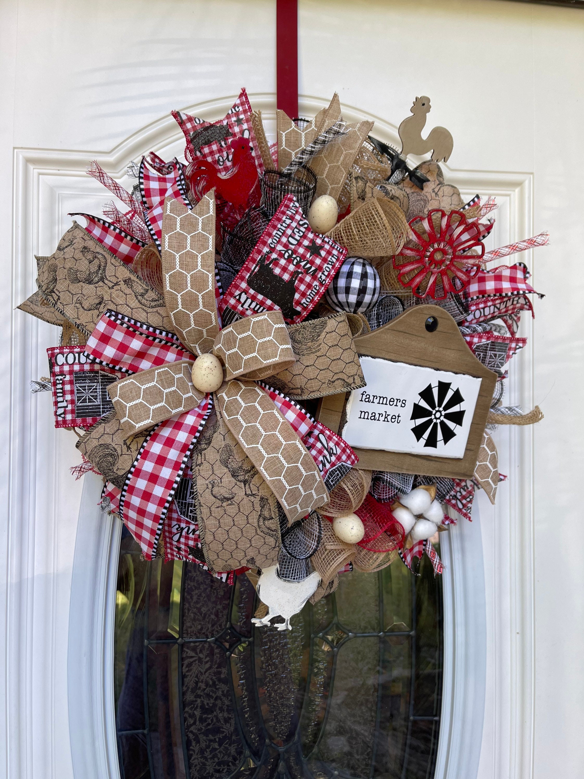 Farmhouse wreath farmhouse decor rustic wreath rustic | Etsy