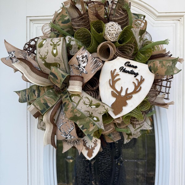 Hunting Wreath - Etsy
