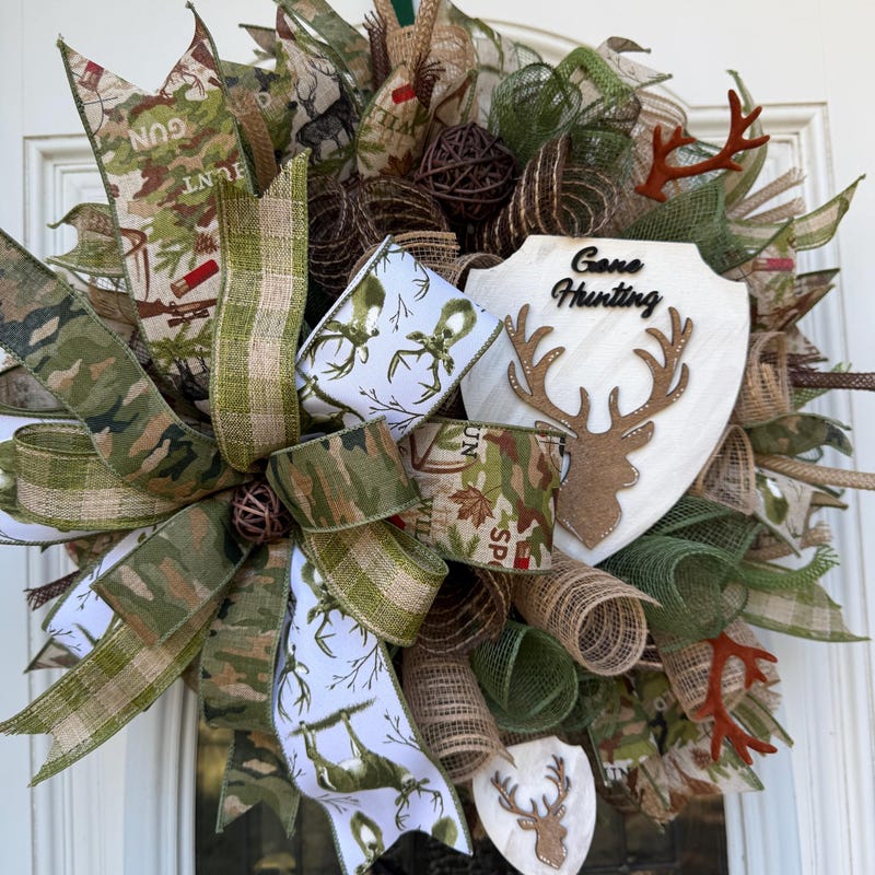 Hunting Wreath - Etsy