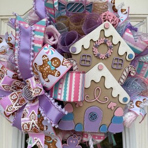 Gingerbread Man Wreath, Christmas Wreath, Christmas Decor, Winter Decor ...