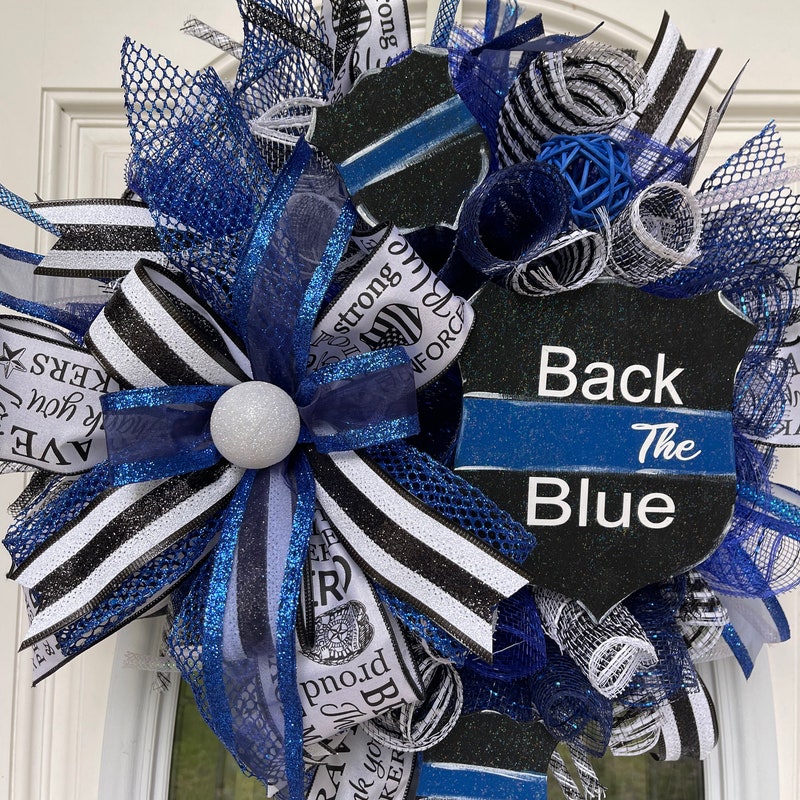 Police Wreath - Etsy
