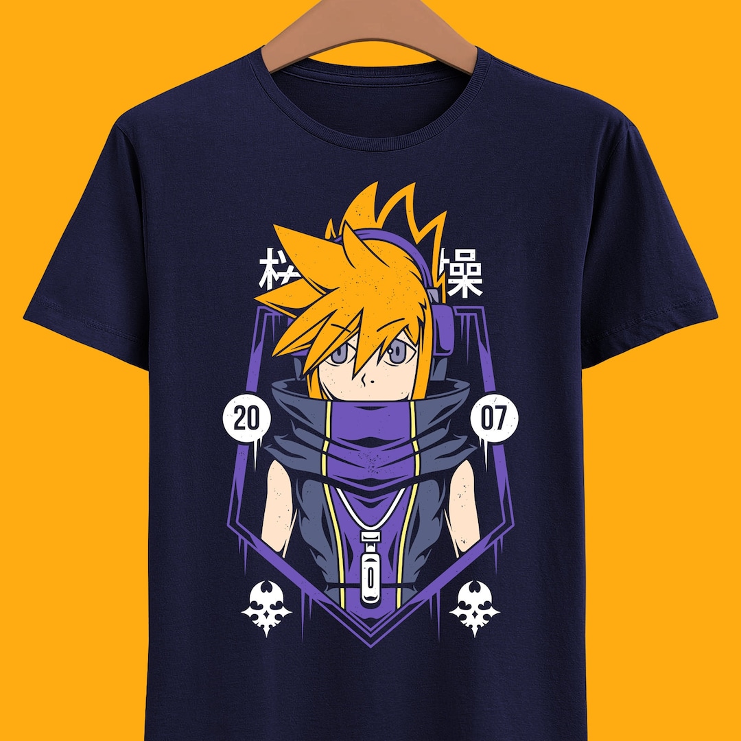 Neku Sakuraba Unisex T-shirt - the World Ends With You - TWEWY - NEO ...