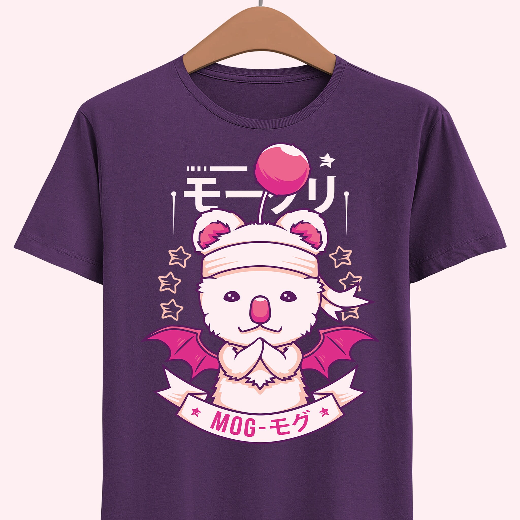 Mog the Moogle T-shirt - Final Fantasy VII Rebirth Gaming Tee - Mog ...
