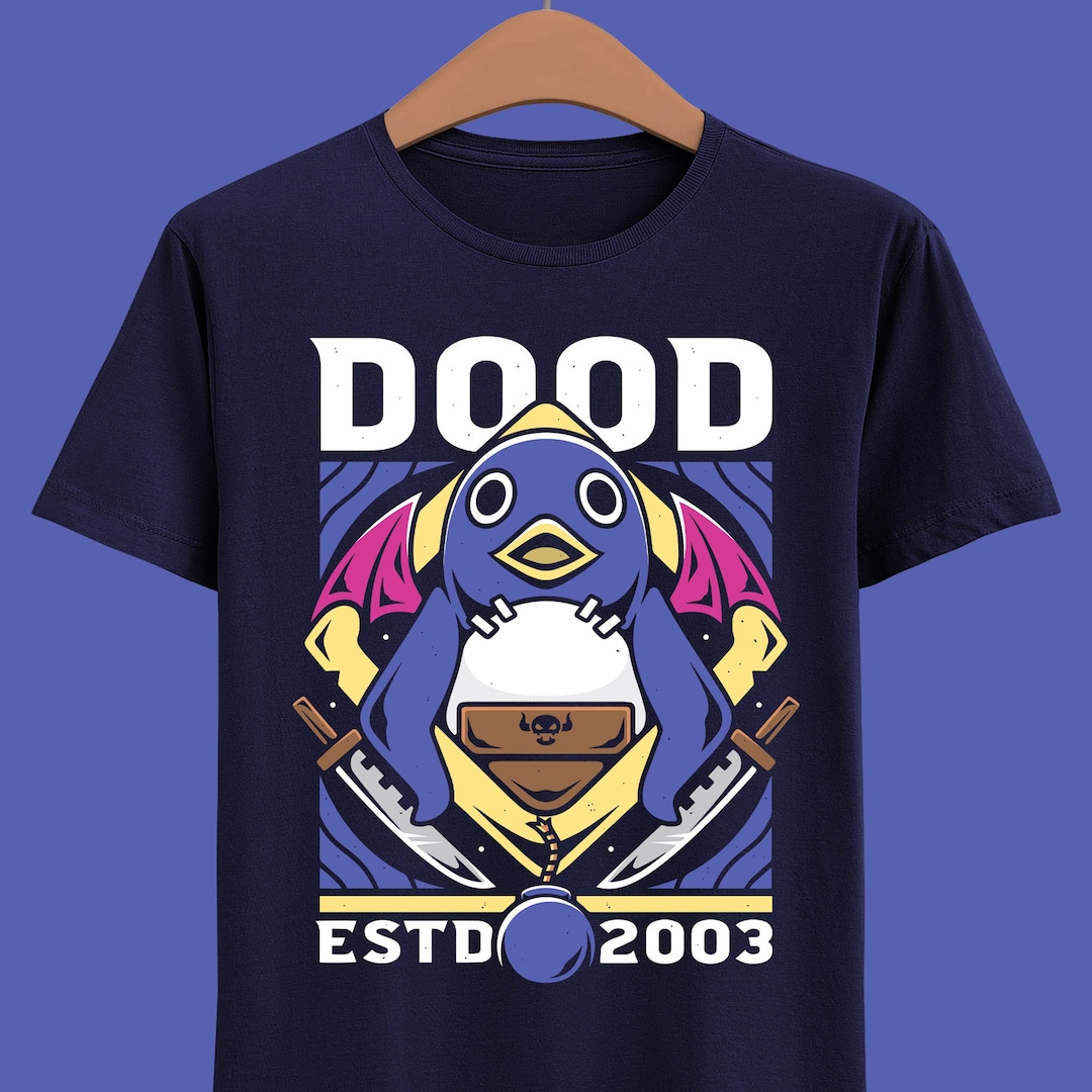 Dood Unisex T-shirt - Disgaea Video Games Shirt - Prinny - Disgaea 5 ...