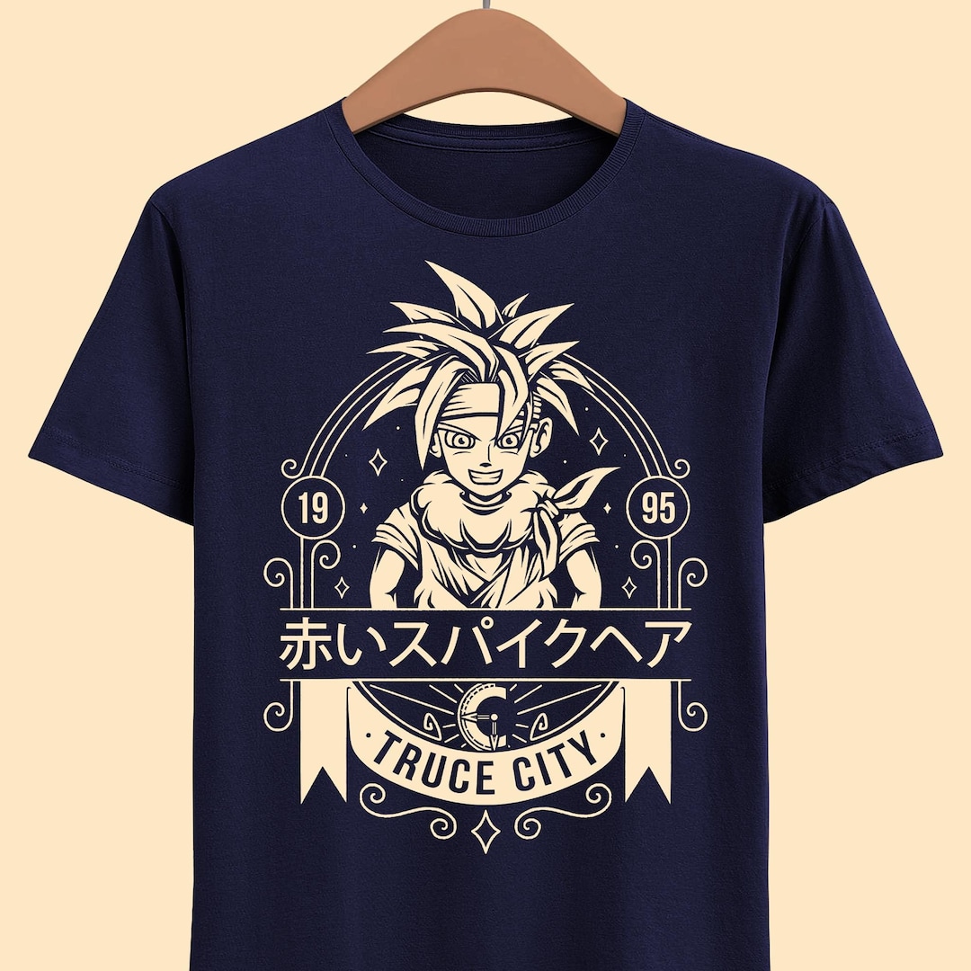 Crono Unisex T-shirt - Chrono Trigger - Chrono Cross - Frog, Marle ...