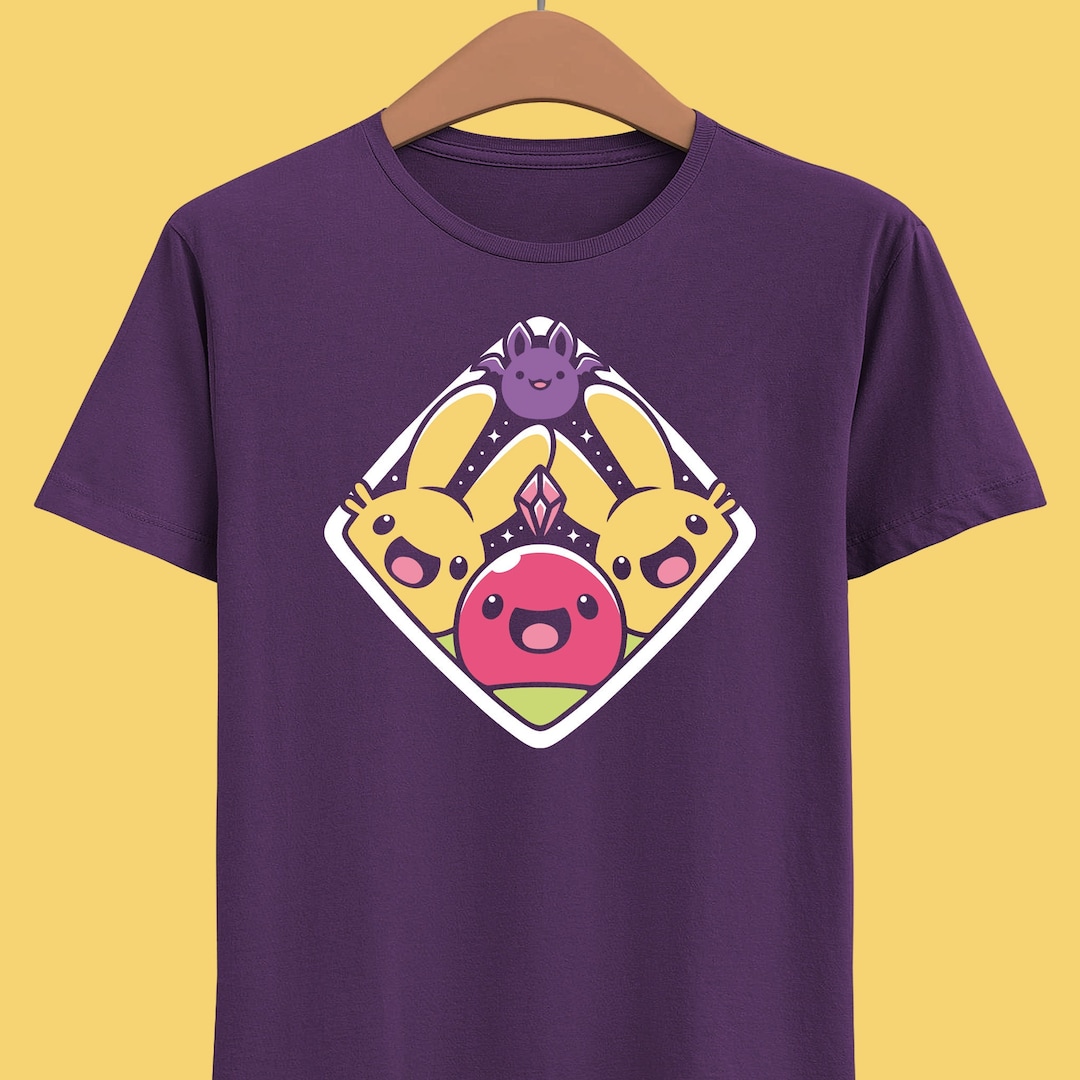 Slimes T-shirt - Slime Rancher Video Games Shirt - Slime Rancher 2 Tee ...
