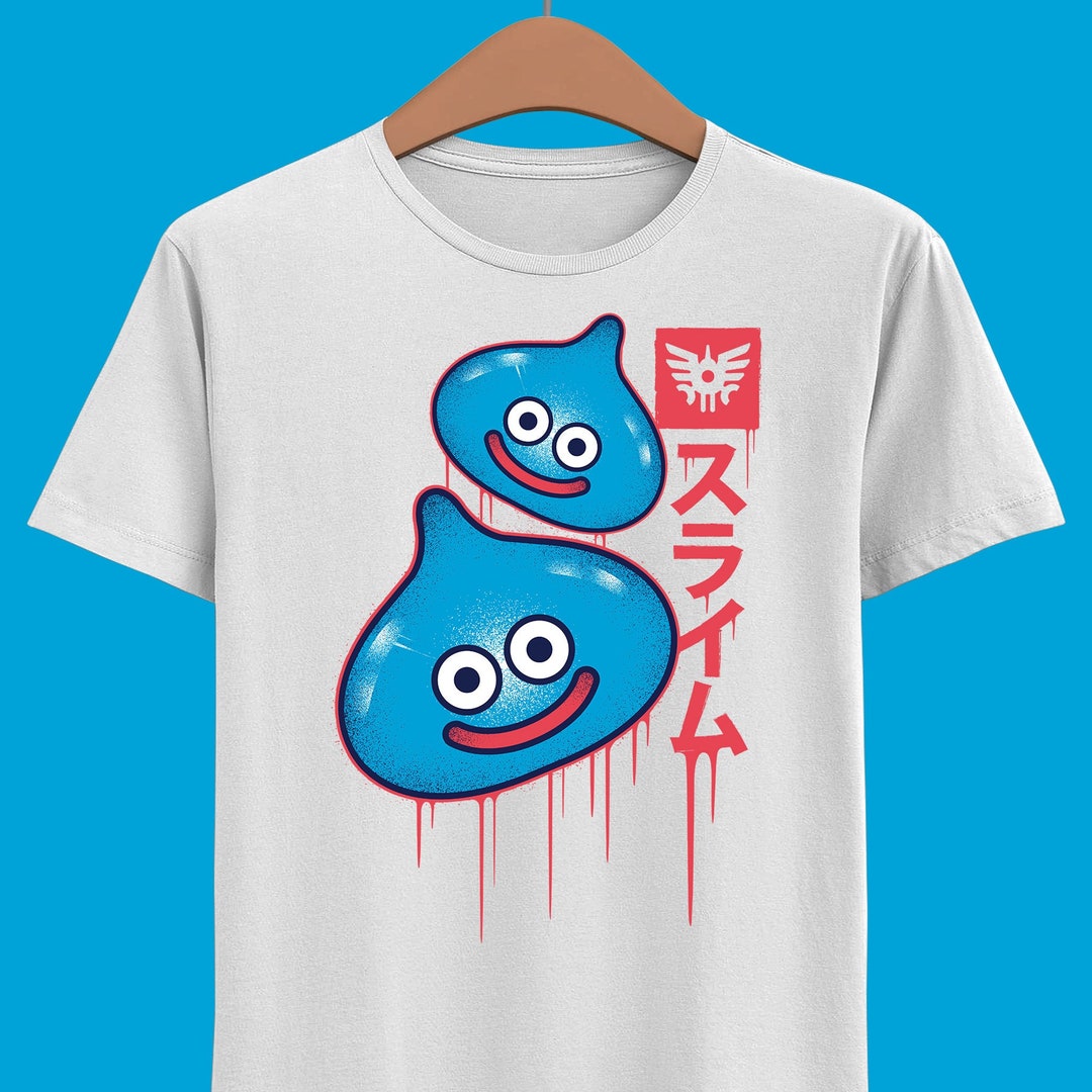 Slime Monsters Unisex T-shirt - Dragon Quest Gaming Tee - Slime - King ...