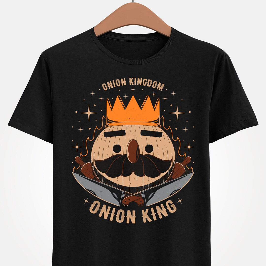 The Onion King Unisex T-shirt - Overcooked Video Games Shirt ...