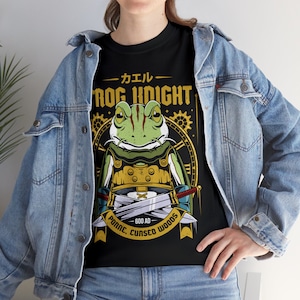 Glenn Frog Knight T-shirt - Chrono Trigger Video Game Shirt - Crono ...