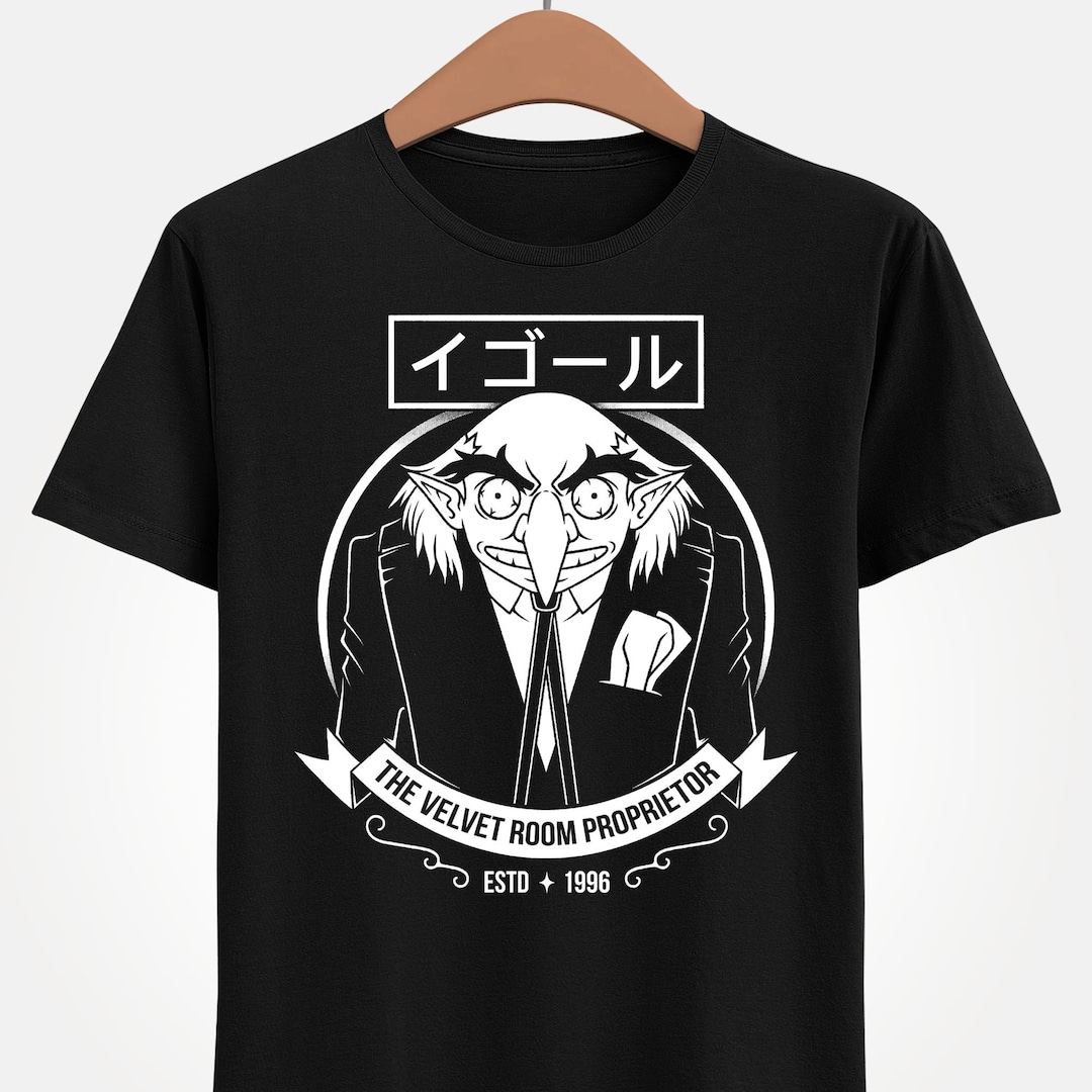 The Velvet Room Proprietor Unisex T-shirt - Persona 3 Reload - Persona ...
