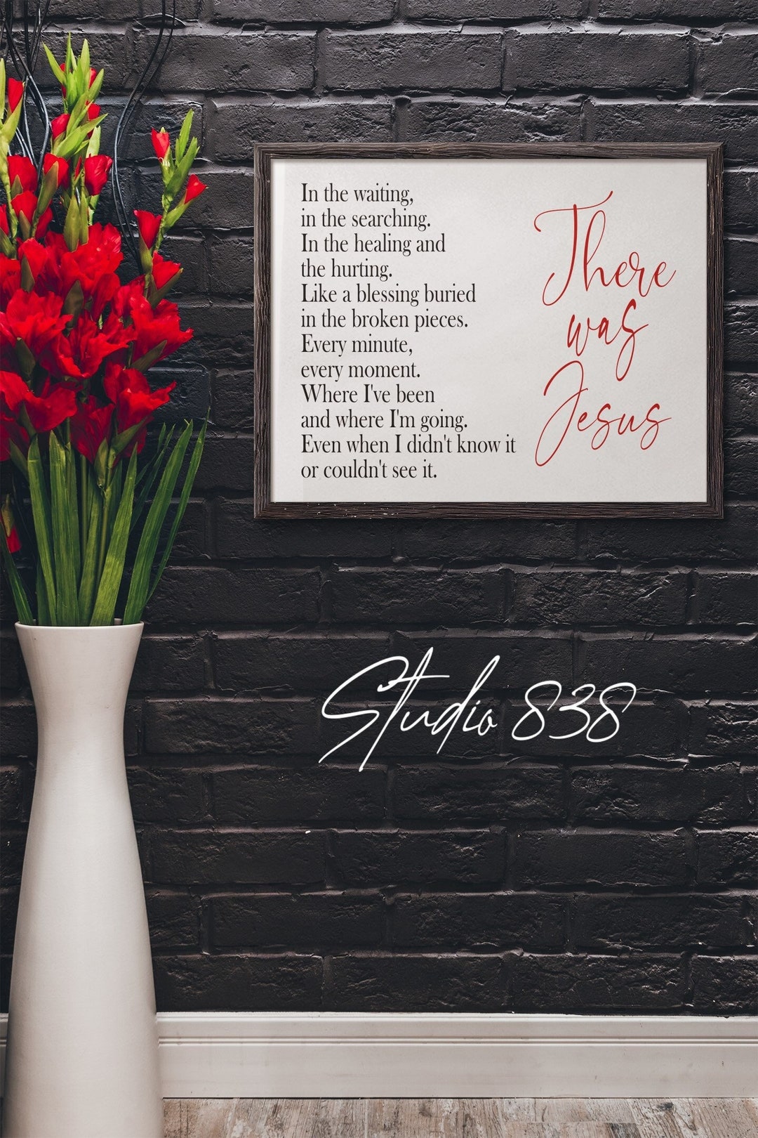 There Was Jesus Digital Art Print (digital Download Only.) - Etsy