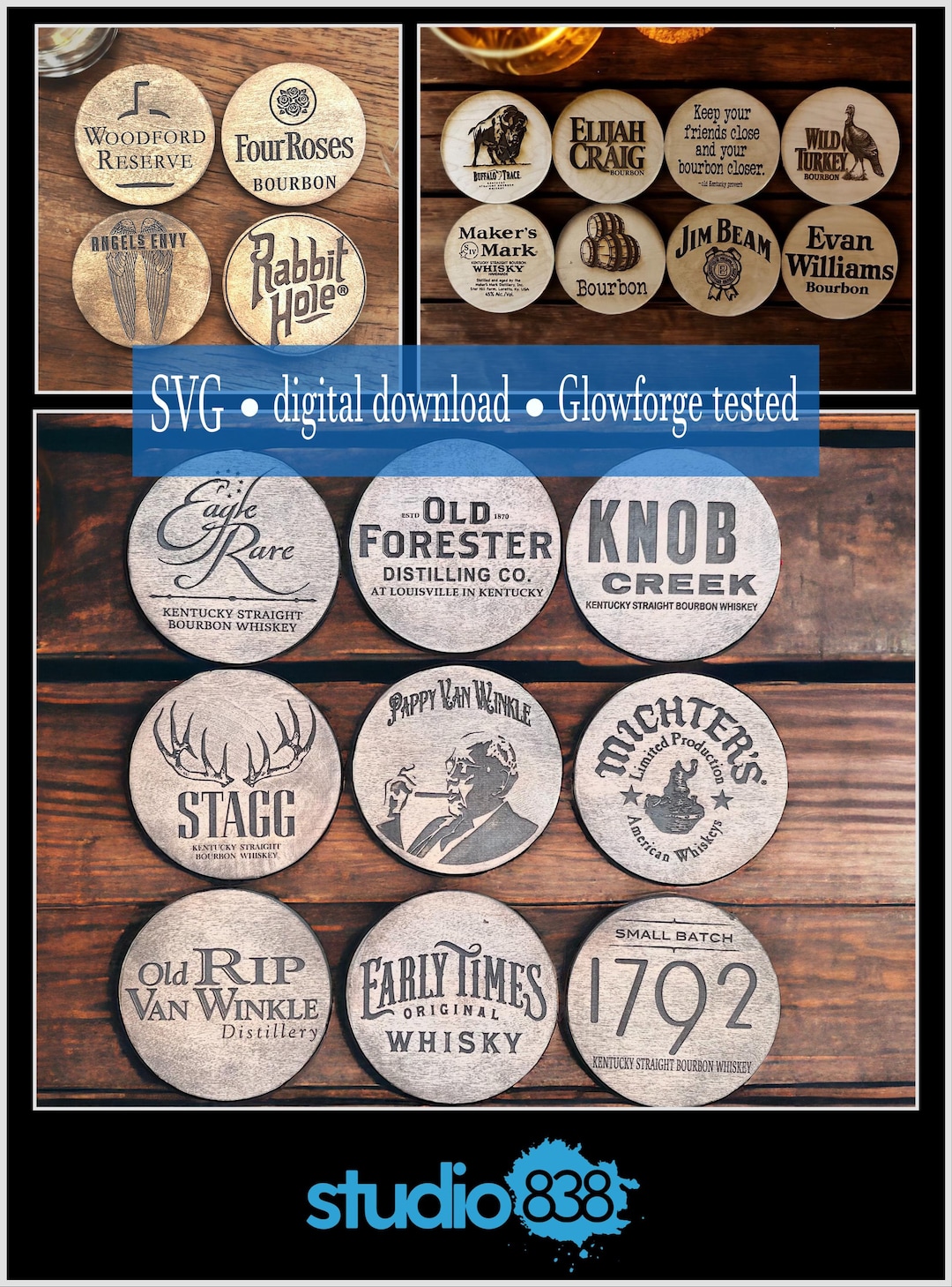 Kentucky Bourbon Whiskey Bundle. 20+ Files Jim Beam. Maker's Mark SVG ...