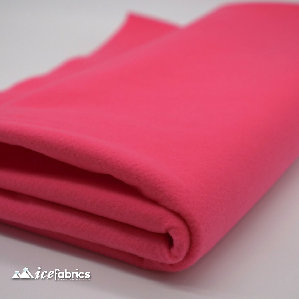 Hot Pink Acrylic Felt Fabric_ 72 Wide _ Thick Quality | Etsy