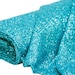 Fabulous Turquoise Spangle/glitz Sequins 55 Sold by Yard Decorations ...