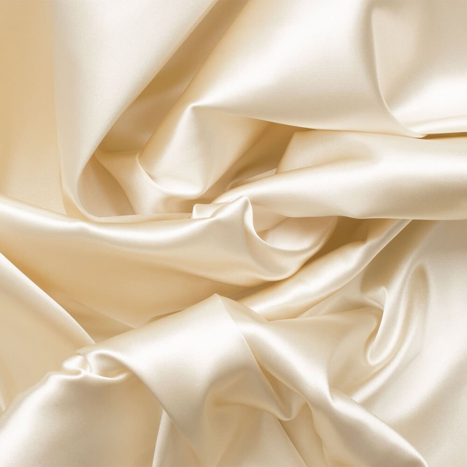 Ivory Soft Silky Shiny Stretch Charmeuse Satin Fabric By The | Etsy