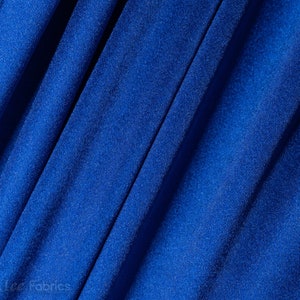 Royal Blue 4 Way Stretch Silky Spandex Satin Fabric by the Yard | Shiny ...