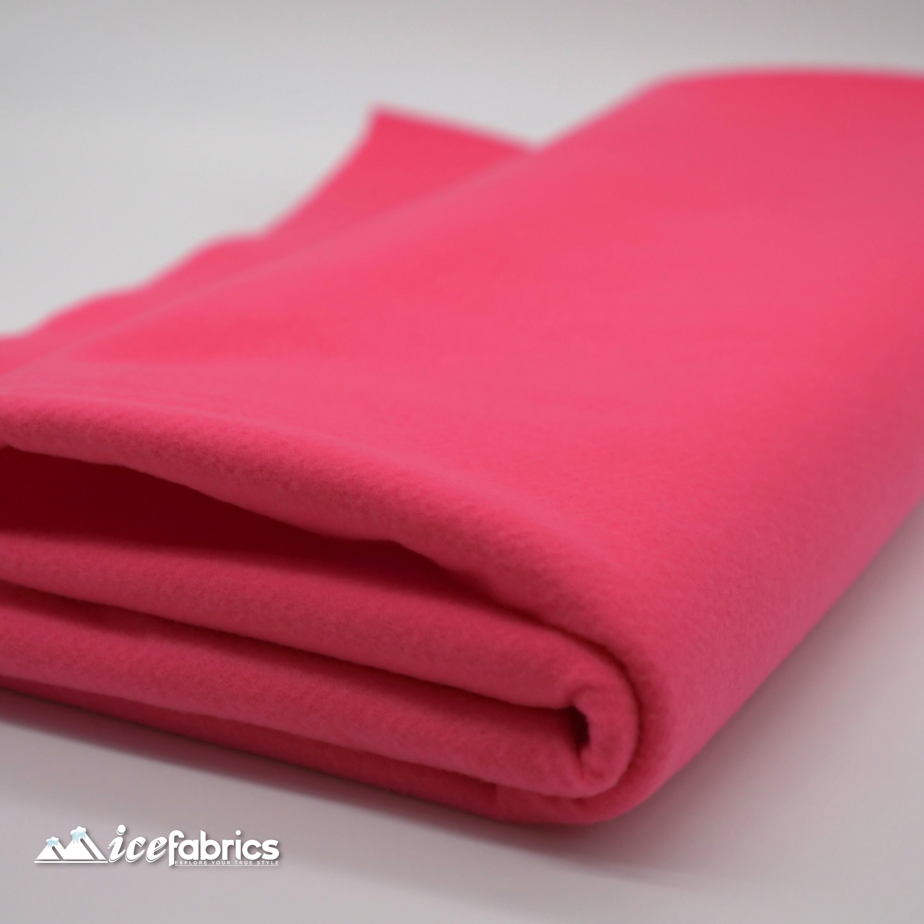 Hot Pink Acrylic Felt Fabric_ 72 Wide _ Thick Quality | Etsy
