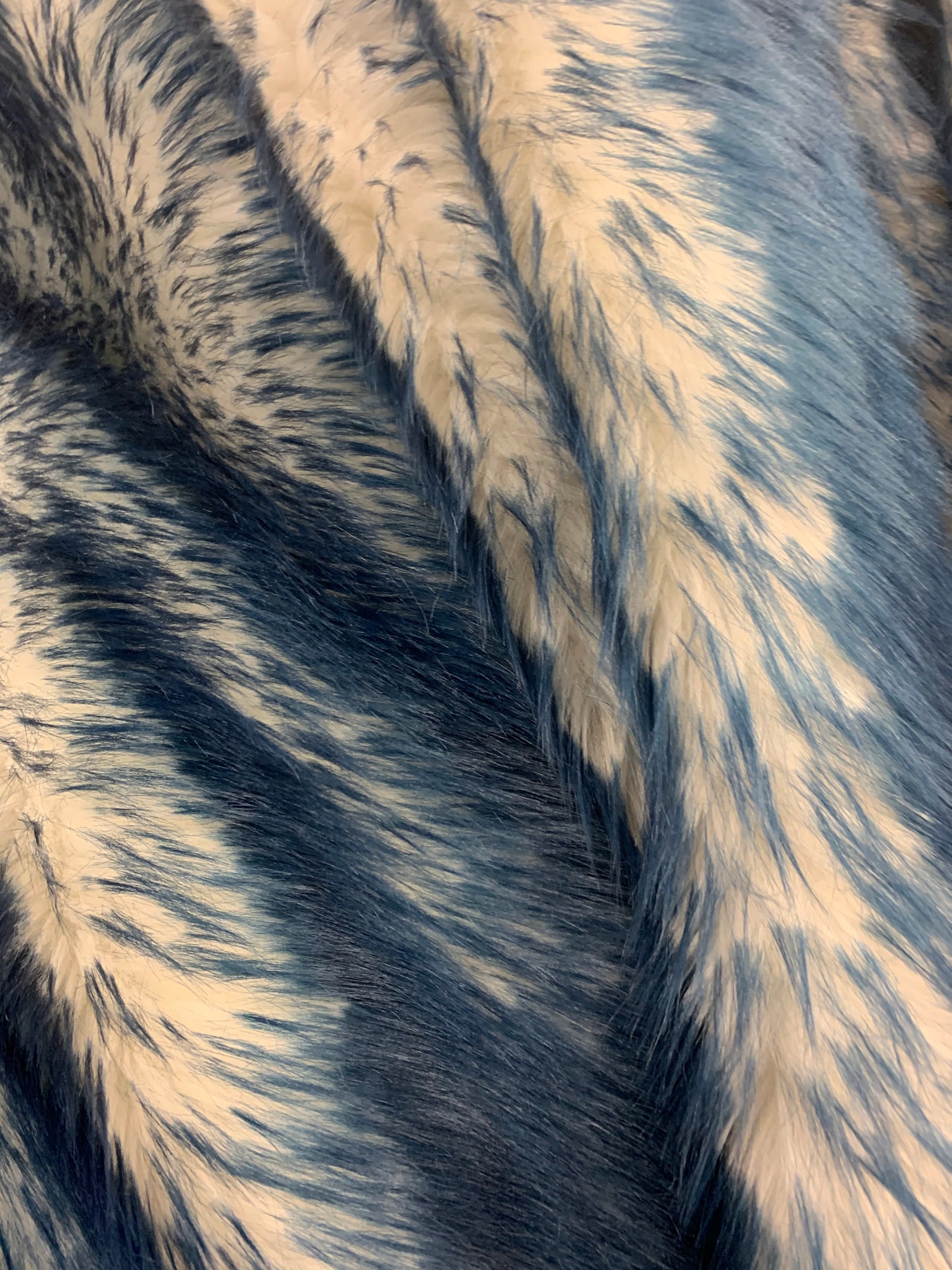 Canadian Fox_ 2 Tone Thick Fake Faux Fur Shaggy Long Pile - Etsy