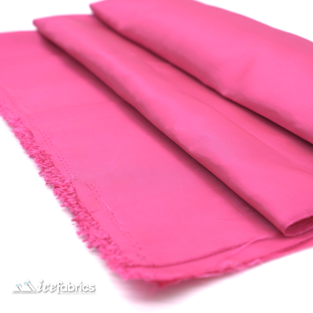 Luxury Taffeta Fabric by the Yard _ Fuchsia _ "60 WIDTH _ Solid Taffeta ...