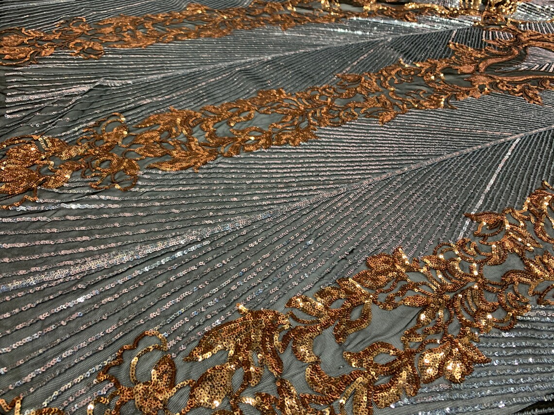 Silver Spandex Fabric- 4 Way Stretch Sequin Fabric by the Yard ...